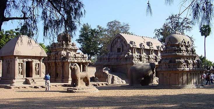 Panch Rath Temple Mahabalipuram,Tourism in Panch Rath Temple